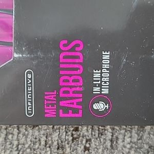 infinitive | Headphones | Infinitive Earbuds With Inline Microphone ...